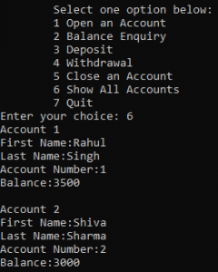 Banking System Project using C++ - Dot Net Tutorials