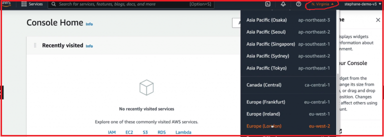 Console and Services in AWS - Dot Net Tutorials