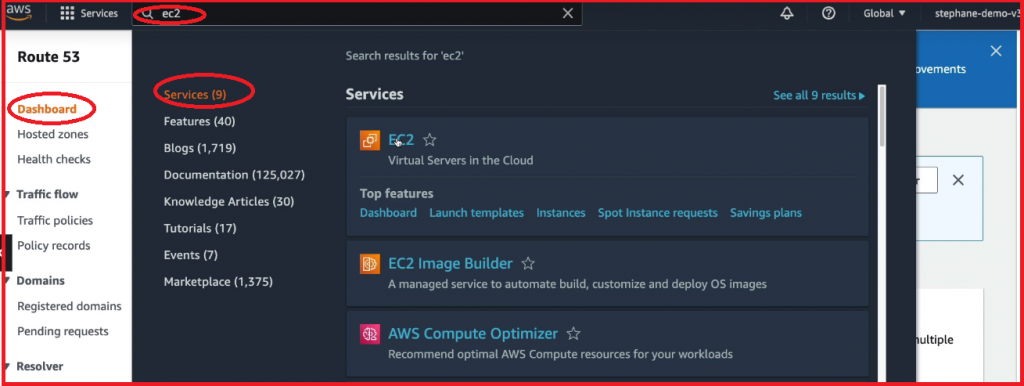 Console and Services in AWS - Dot Net Tutorials