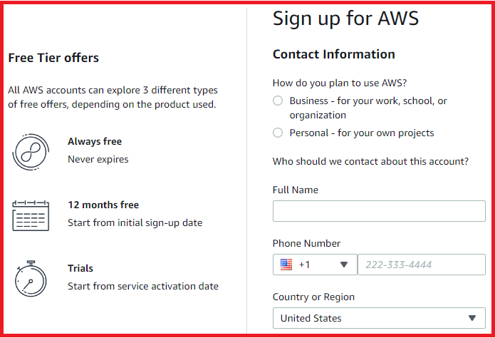How to Create Our Own AWS Account - Dot Net Tutorials