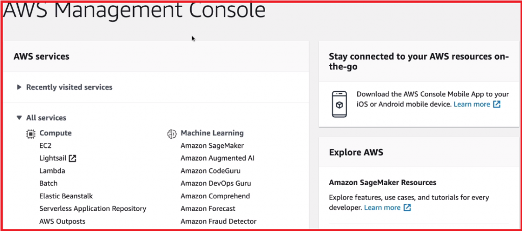 UI Changes in AWS - Dot Net Tutorials