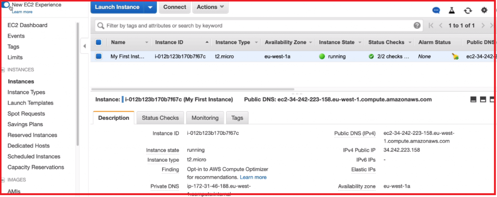 UI Changes in AWS - Dot Net Tutorials