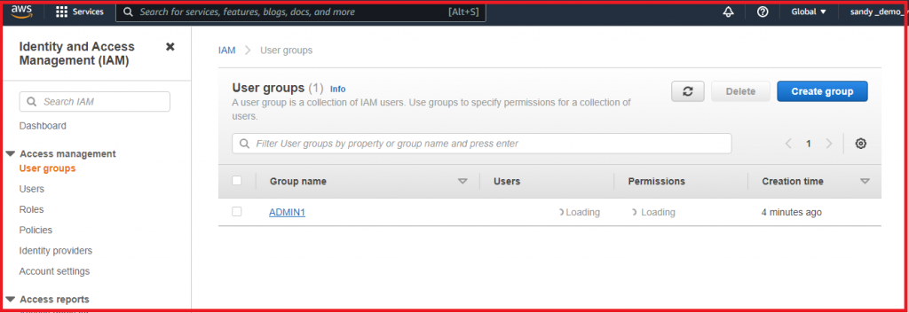 IAM Users and Groups in AWS - Dot Net Tutorials