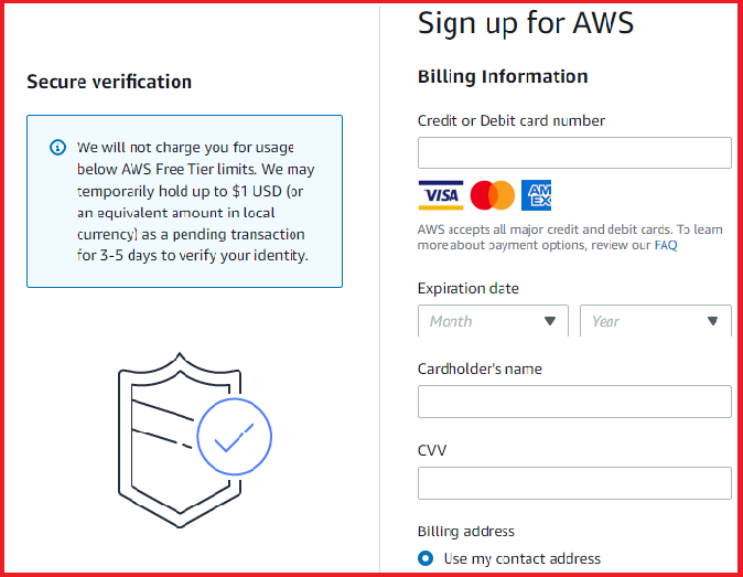 How to Create Our Own AWS Account - Dot Net Tutorials