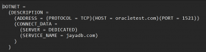 Connecting to Oracle using tnsnames.ora - Dot Net Tutorials