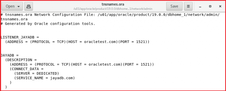 Connecting To Oracle Using Tnsnames Ora Dot Net Tutorials