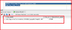 Query Data Files and Temp Files in Oracle - Dot Net Tutorials