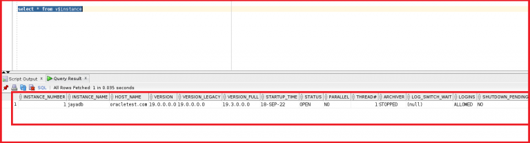 V$DATABASE/ V$INSTANCE in Oracle - Dot Net Tutorials