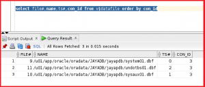 V$datafile in Oracle with Examples - Dot Net Tutorials