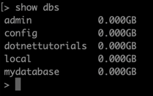 Working with MongoDB Database - Dot Net Tutorials
