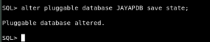 Pluggable Database Save State in Oracle - Dot Net Tutorials