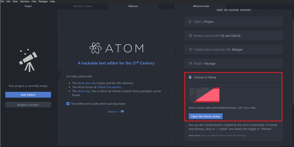 How to Download and Install ATOM - Dot Net Tutorials