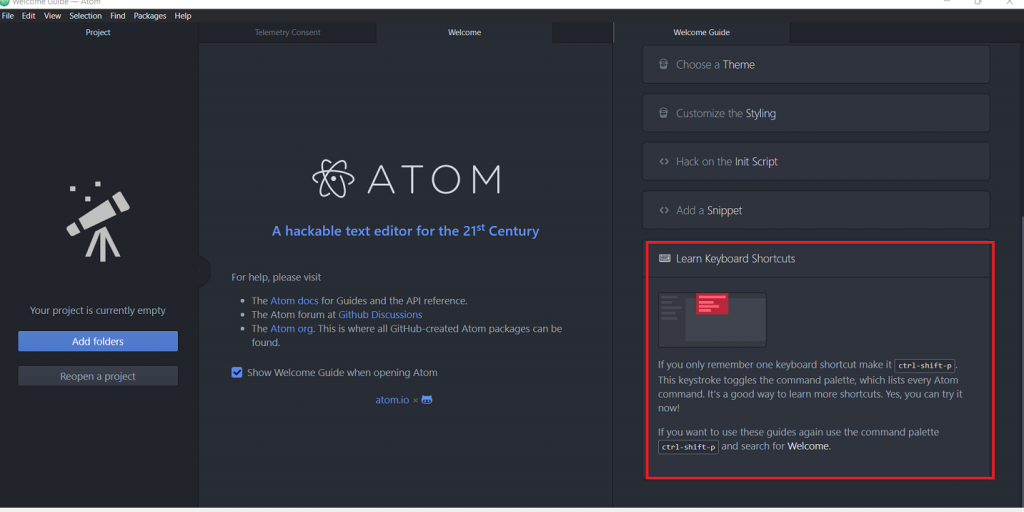 How to Download and Install ATOM - Dot Net Tutorials