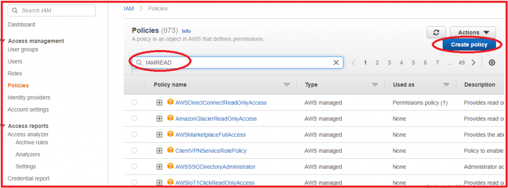 IAM Policies Hands-On in AWS - Dot Net Tutorials