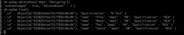 CRUD Operations in MongoDB - Dot Net Tutorials
