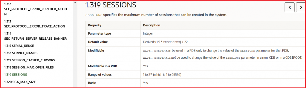 Types Of Initialization Parameters In Oracle Dot Net Tutorials