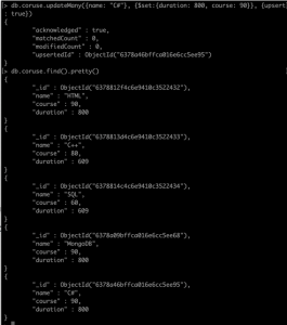Updating Multiple Documents in MongoDB - Dot Net Tutorials