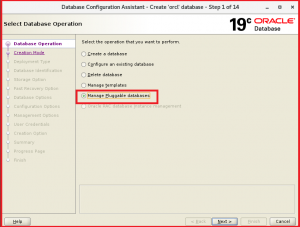 Creating Pluggable Database using DBCA in Oracle
