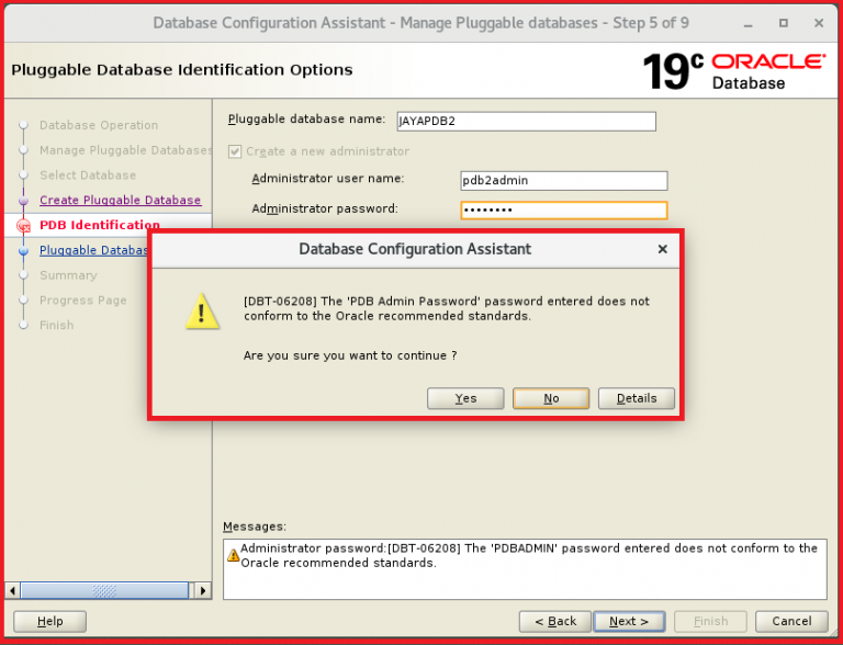 Creating Pluggable Database Using Dbca In Oracle