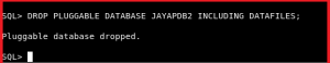 Drop Pluggable Database in Oracle - Dot Net Tutorials