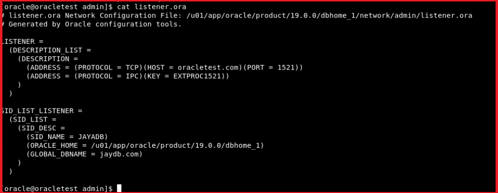 Default Listener In Oracle Dot Net Tutorials