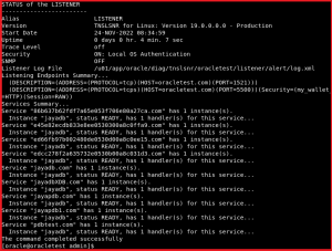 Default Listener Examples in Oracle - Dot Net Tutorials