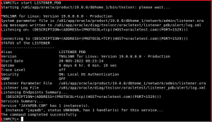 Static Listener in Oracle with Examples - Dot Net Tutorials