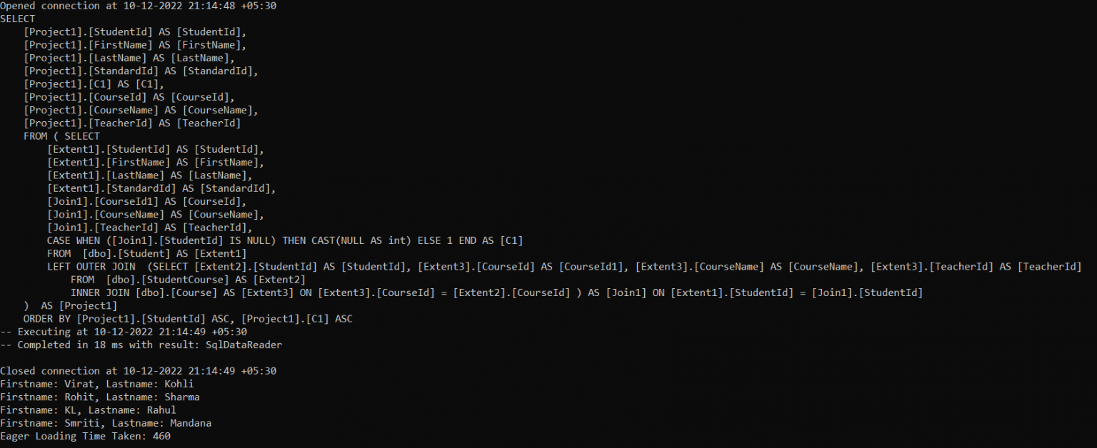Lazy Loading Vs Eager Loading Dot Net Tutorials