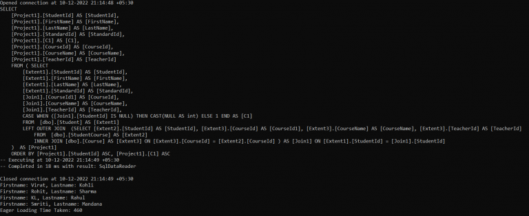 Lazy Loading Vs Eager Loading Dot Net Tutorials