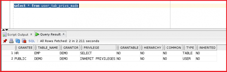 System And Object Privileges In Oracle Dot Net Tutorials