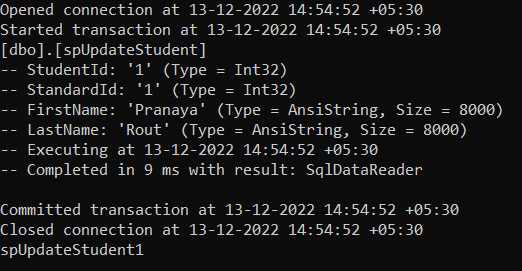 Entity Framework Stored Procedure Entity Framework C# Entity