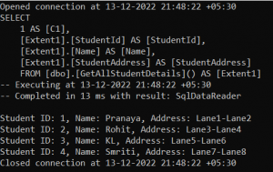 Stored Function in Entity Framework - Dot Net Tutorials