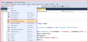 Entity Framework Code First Approach - Dot Net Tutorials