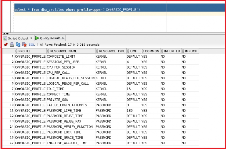 Creation Of Common Profile In Oracle Dot Net Tutorials
