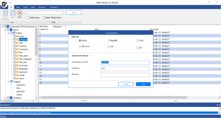 How to Fix MySQL Dump Error 1194 - Dot Net Tutorials