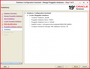 Creating a new PDB for Tablespace Practice in Oracle