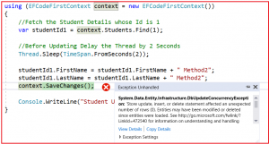 TimeStamp Attribute in Entity Framework - Dot Net Tutorials