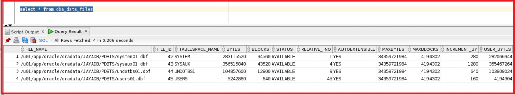 Queries For Tablespace In Oracle Dot Net Tutorials