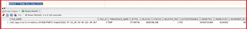 Queries for Tablespace in Oracle - Dot Net Tutorials