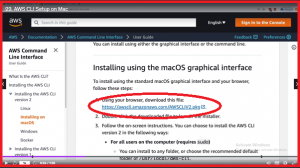AWS CLI Setup on Mac - Dot Net Tutorials