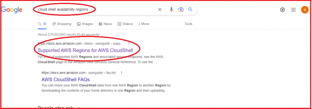 AWS CLOUD SHELL - Dot Net Tutorials