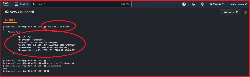 AWS CLOUD SHELL - Dot Net Tutorials