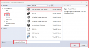 Existing Database using Entity Framework Code First Approach