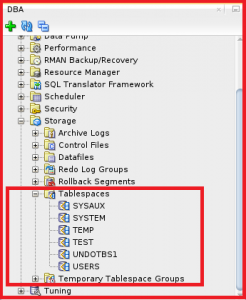 Tablespace Management in Oracle - Dot Net Tutorials