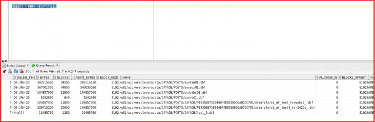 Alter Tablespace and Datafile in Oracle - Dot Net Tutorials