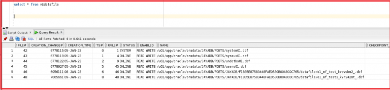 Alter Tablespace and Datafile in Oracle - Dot Net Tutorials