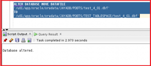 Moving or Renaming Datafile in Oracle - Dot Net Tutorials