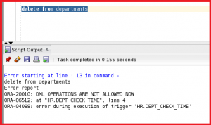 Statement Level Trigger Examples in Oracle - Dot Net Tutorials