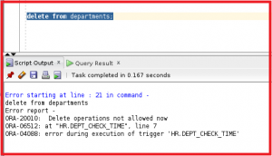 Statement Level Trigger Examples in Oracle - Dot Net Tutorials