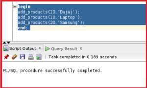 Exception Handing in Oracle Stored Procedure - Dot Net Tutorials